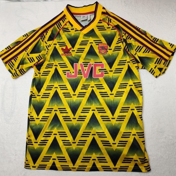 adidas | Shirts | Arsenal Fc Jersey Men Large Yellow 9 93 Soccer Adidas ...